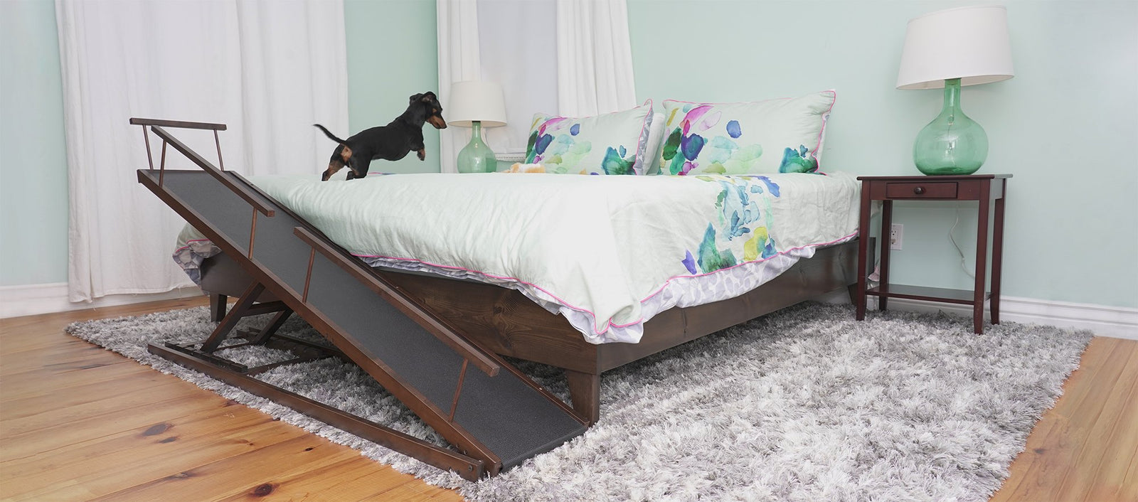 Dog Ramps for Bed & Couch - The Only Hardwood Dog Ramps