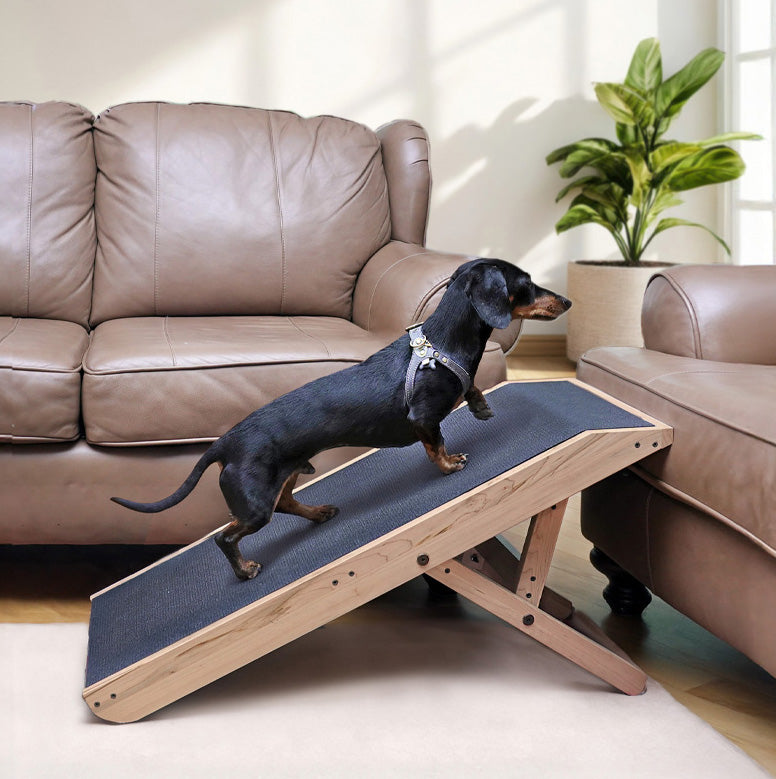 Dog Ramp for Couch with Optional Safety Rails - by DoggoRamps™