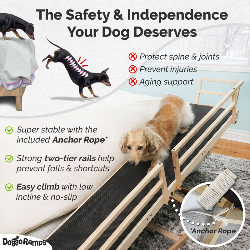 The Small Dog Ramp for Beds, by DoggoRamps™