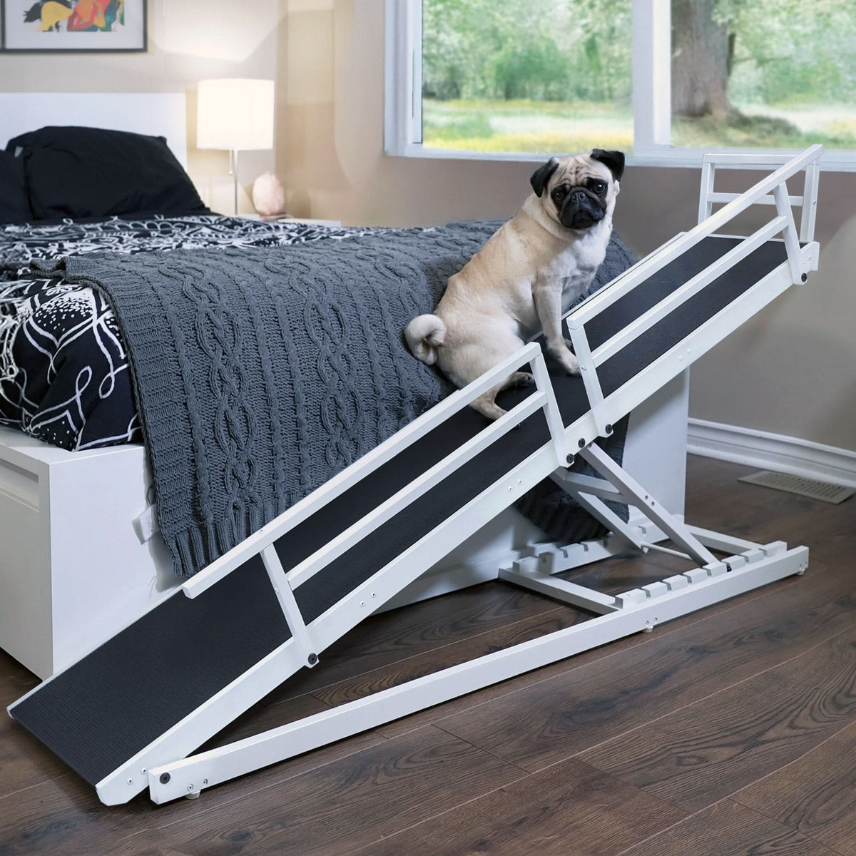 Dog Ramps for Bed & Couch - The Only Hardwood Dog Ramps