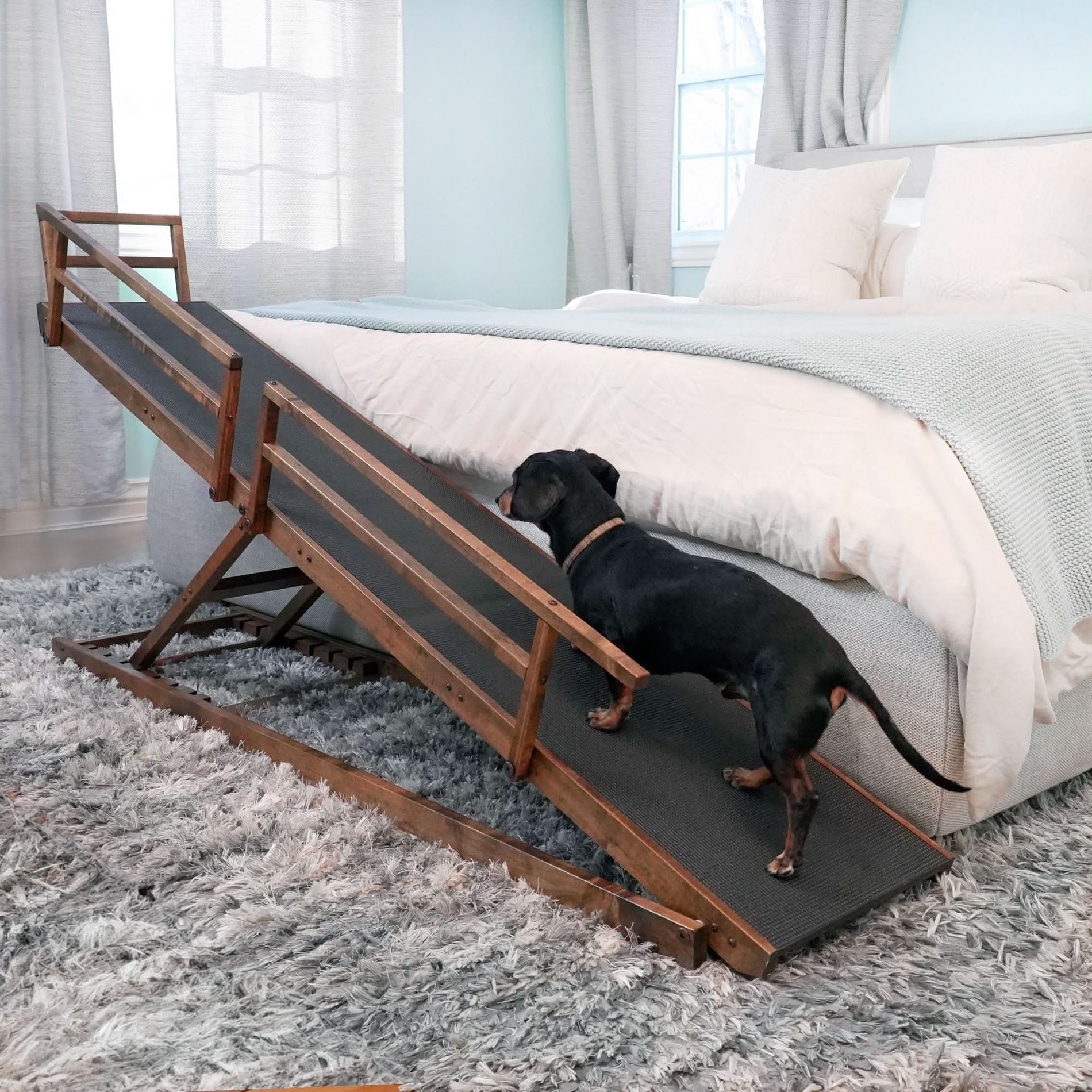 Dog Ramps for Bed & Couch - The Only Hardwood Dog Ramps